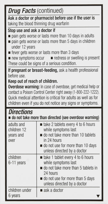 Good Neighbor Pharmacy Pain Relief Acetaminophen 325mg Tablets 100ct ...