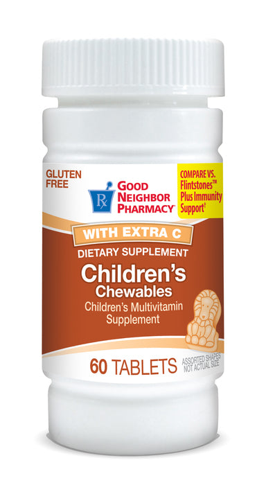 Good Neighbor Pharmacy Children's Chewable Multivitamin w/ extra C Tab ...